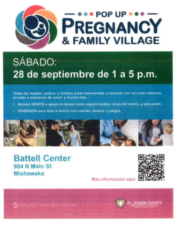 Pop-Up Pregnancy & Family Village Event Invitation | 2024-09-28 ...